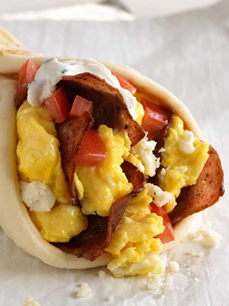 Breakfast Gyro - American Egg Board