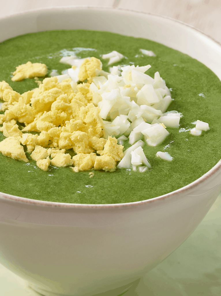 Power Spinach Bisque with Egg - American Egg Board