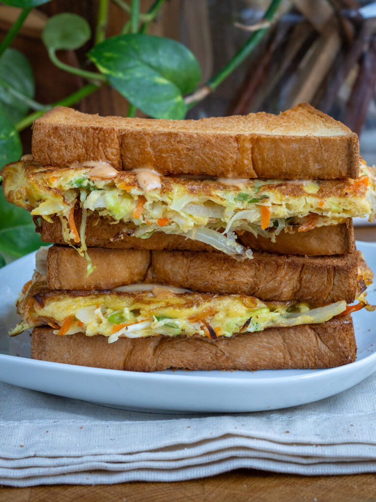 Gilgeori Toast (Korean Street Toast) - American Egg Board