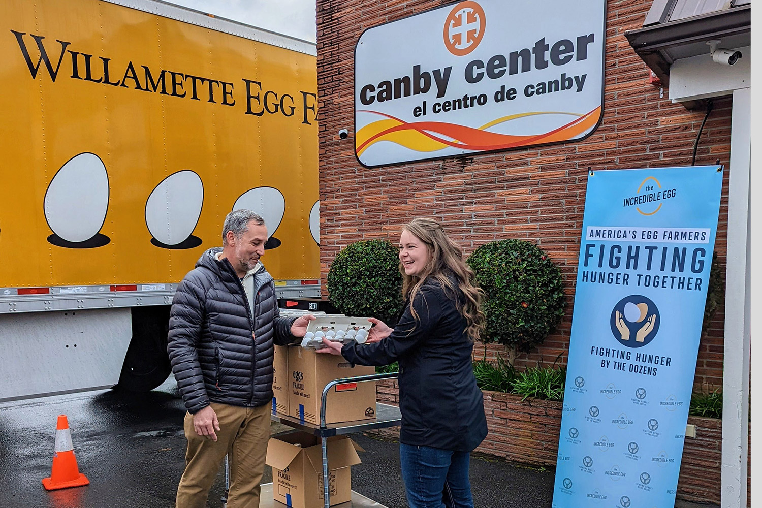 Fighting Hunger by the Dozens - American Egg Board